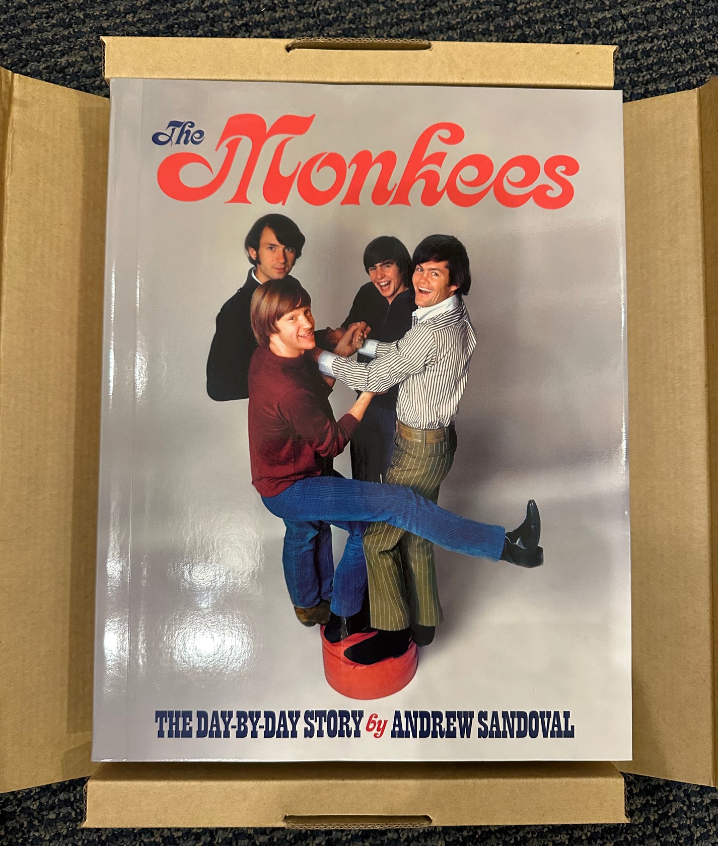 The Monkees: The Day-By-Day Story by Andrew Sandoval OPEN EDITION FLEX ...